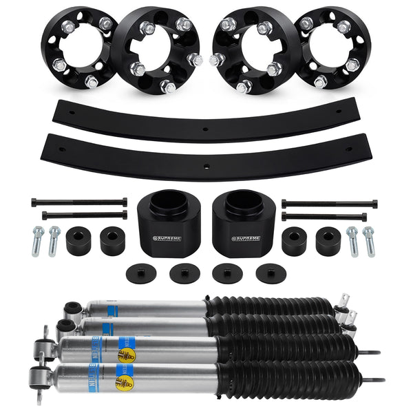 1984-2001 Jeep Cherokee XJ Full Suspension Add-A-Leaf Lift Kit, Bilste